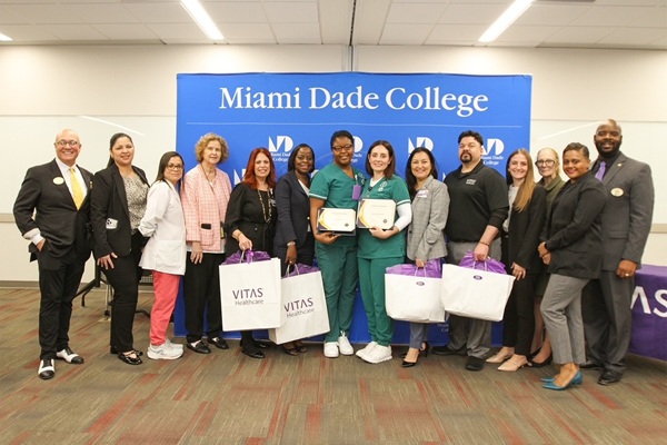 VITAS® Healthcare and Miami Dade College Name Spring LPN Scholarship ...